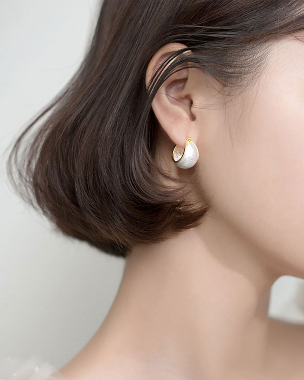Athena Classique Thick Hoop Earrings – 1000earring